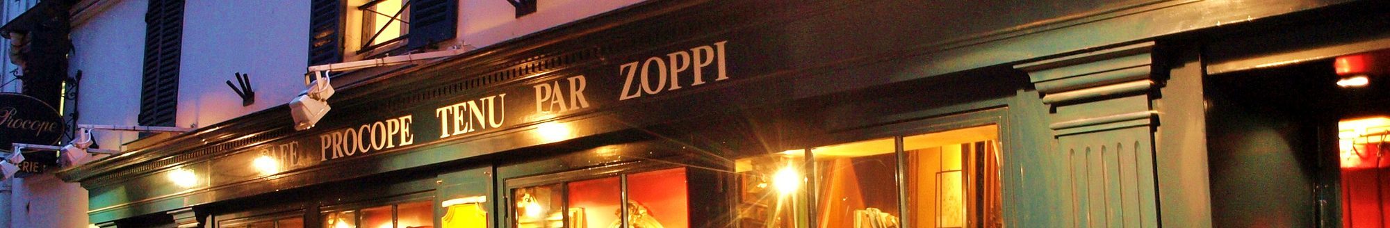 History of Procope - Origins of the restaurant • Come to Paris