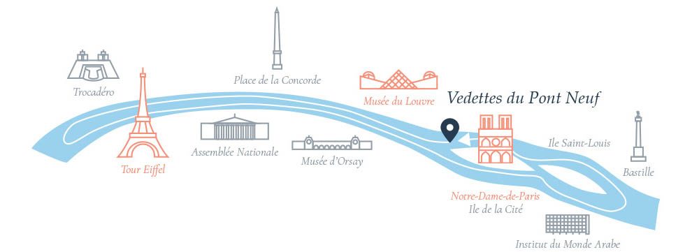 Vedettes du Pont Neuf • Sightseeing Cruise in Paris