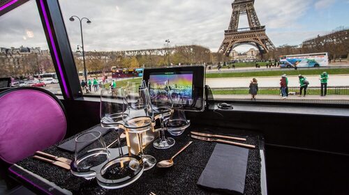 Restaurant bus Paris, Restaurant insolite à Paris-Bus Toqué . Tarifs et ...