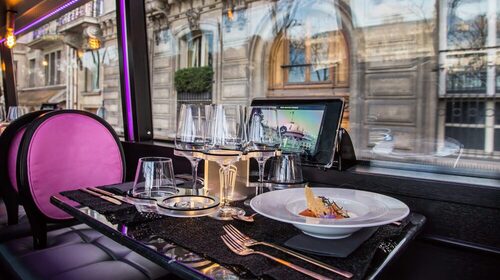 Restaurant bus Paris, Restaurant insolite à Paris-Bus Toqué . Tarifs et ...