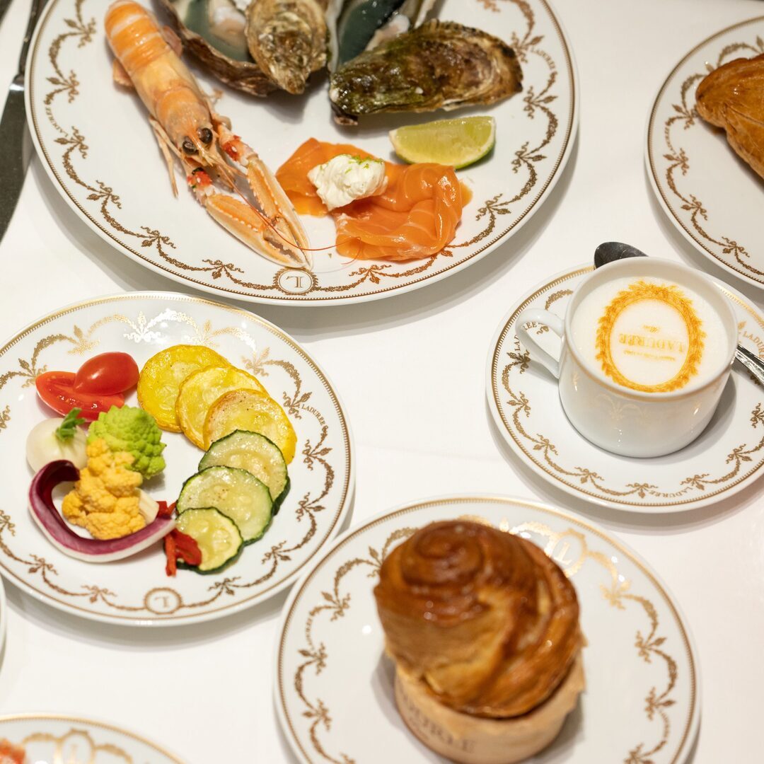 Breakfast at Ladurée Champs-Elysées