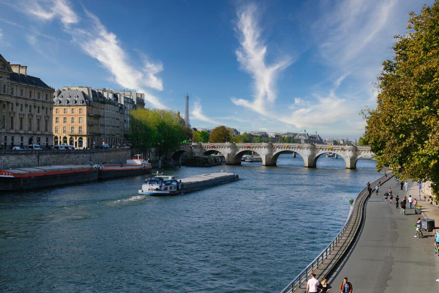 History of the Seine: Evolution over time