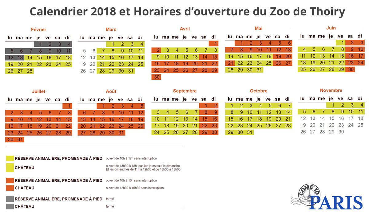 Thoiry zoo paris